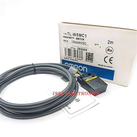 Tl W5mc1 Proximity Switch Sensor 3สาย ระยะจับ 5มิล ชนิด Npn No Shopee