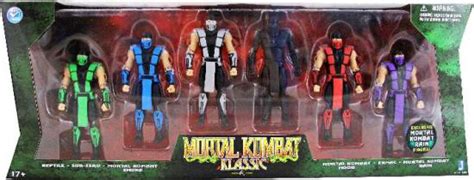 Mortal Kombat Klassic Mortal Kombat Klassic 4 Action Figure 6 Pack