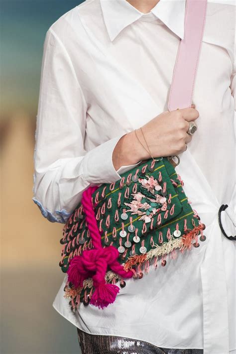 Roberta Einer at London Fashion Week Spring 2019 | Boho chic bags ...