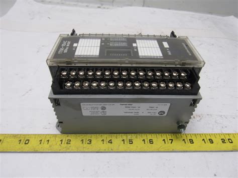a b allen bradley 1791 16ac 16 input 16 output ac block i o module