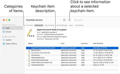 Keychain Mac Use Keychain Access To Manage Mac Passwords