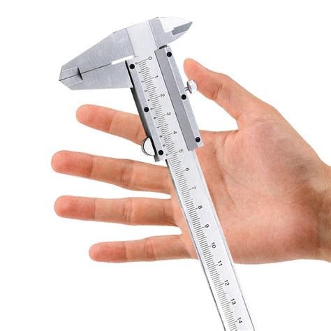 Carbon Steel Vernier Caliper 0 300mm 0 02mm Metal Grandado