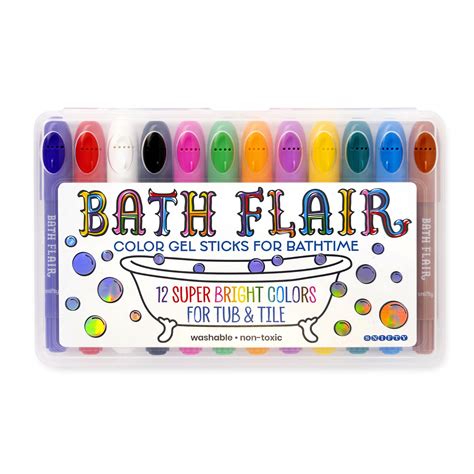 Bath Flair Bathtime Color Gel Sticks Snifty