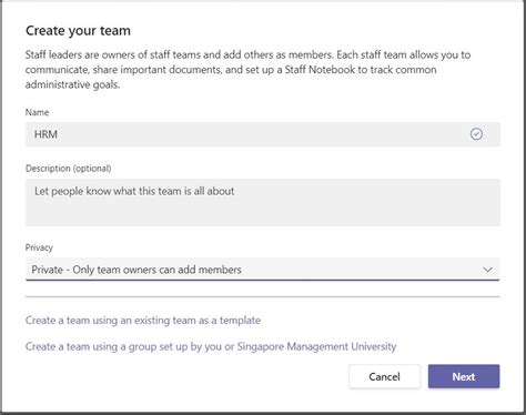 How To Create A Office365 Group Via Teams IT Services Help