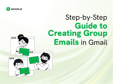 step by step guide to creating group emails in gmail