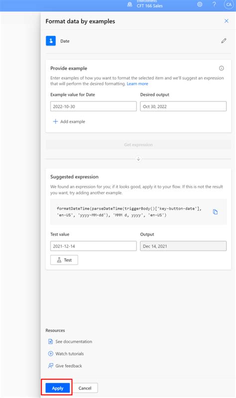 Format Data By Examples In A Flow [preview] Power Automate D365 Demystified