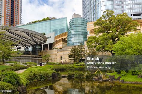 Park In Front Of Roppongi Hills Mori Tower A 54story Mixeduse