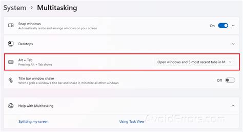 How To Fix Alt Tab Not Working In Windows 11 AvoidErrors