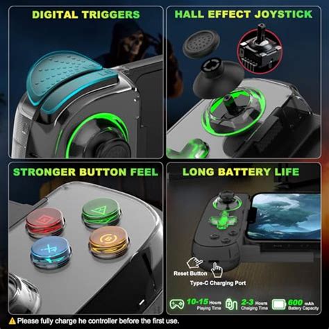 Joso Mobile Game Controller For Iphoneandroidpcswitchps4ps3 Joso Mobile Game Controller For Iphoneandroidpcswitchps4ps3