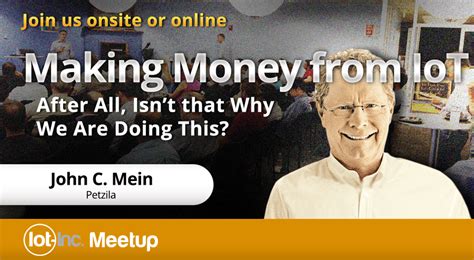 Making Money From IoT Iot Inc