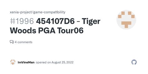 454107d6 Tiger Woods Pga Tour06 · Issue 1996 · Xenia Projectgame