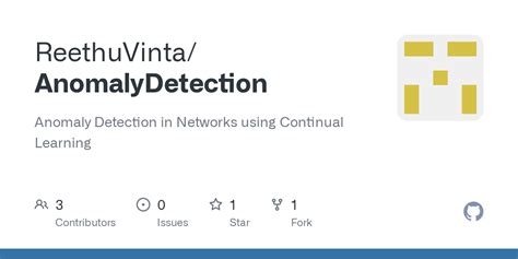 Github Reethuvintaanomalydetection Anomaly Detection In Networks Using Continual Learning