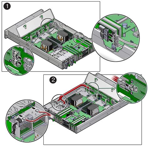 Install Sas Storage Drive Cables Oracle® Exadata Storage Server X5 2 High Capacity Service Manual