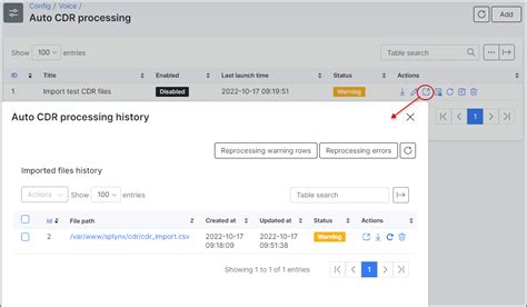 Auto Cdr Processing Splynx Documentation