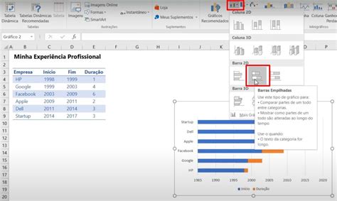 Como Criar Gráfico Linha Do Tempo No Excel Ninja Do Excel