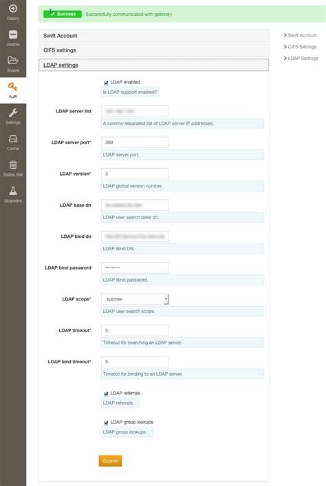 Web UI Reference SwiftStack Documentation