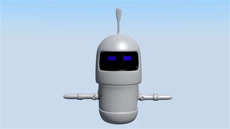 Robot Franky 3d Model