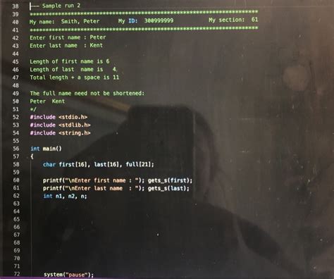 Solved 6 Using Some Of The Library String Handling Functions