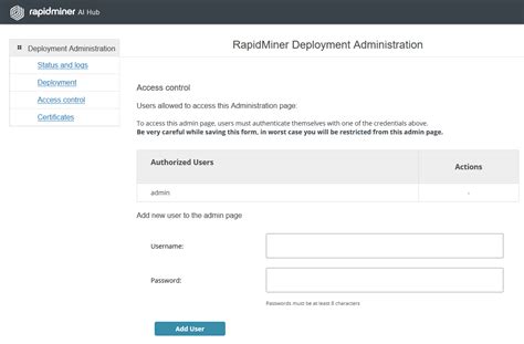 Docker Deployment Manager Altair Rapidminer Documentation