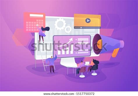 Infographics Statistics Diagrams Charts Visualization Digital Stock