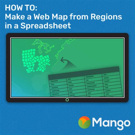 How To Create A Map From A Spreadsheet Containing Zip Codes Counties Or States