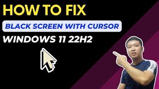 How To Fix Black Screen With Cursor On Windows 11 Windowschimp Mp3