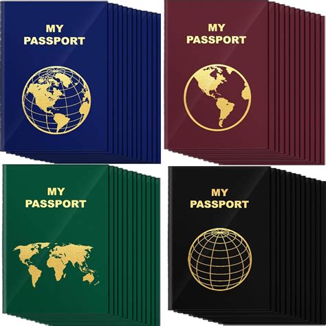 Blank Passport Book
