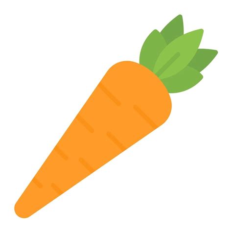 Premium Vector Carrots Vector Illustration Style