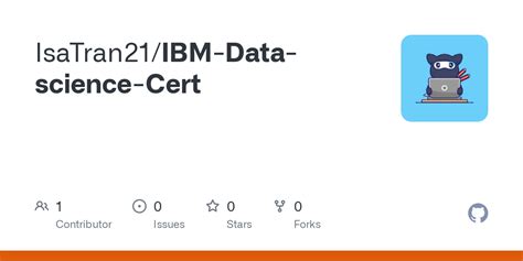 GitHub IsaTran21 IBM Data Science Cert