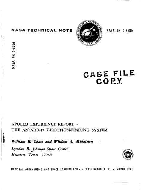 Pdf Apollo Experience Report The Anard 17 Direction Finding System Dokumen Tips