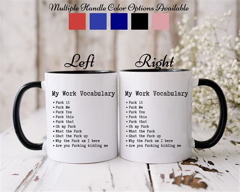 F It Mug Adult Humor Mug Office Humor Mug Swear Mug My Etsy