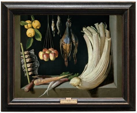 Still Life With Game Vegetables And Fruit The Collection Impresión