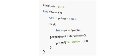 Comment Gérer Les Exceptions En C