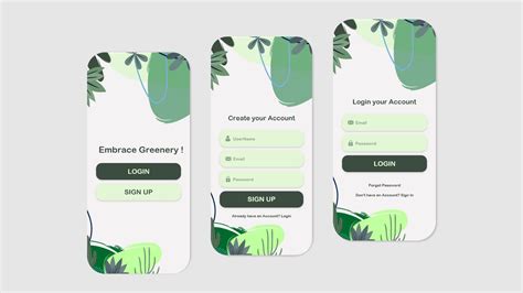 Login Register Ui Design On Behance
