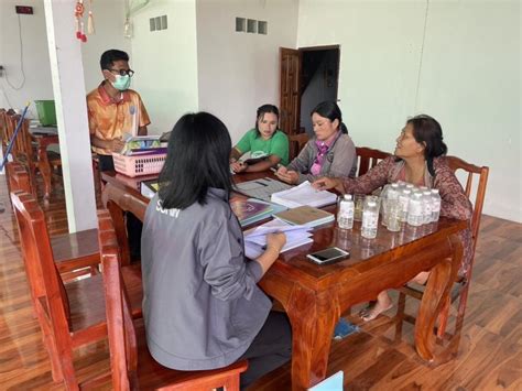สำนักงานตรวจบัญชีสหกรณ์สุรินทร์ เข้าสอนแนะการจัดทำบัญชีของวิสาหกิจชุมชน ภายใต้โครงการส่งเสริมการ