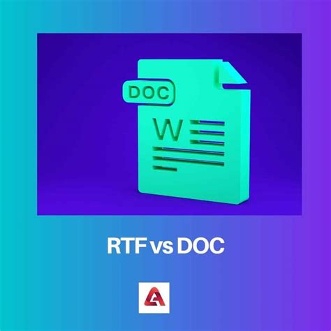 Rtf Vs Doc Perbedaan Dan Perbandingan