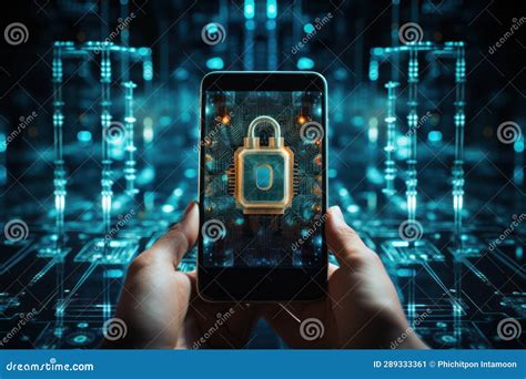 Cybersecurity And Privacy Concept Of Data Protection Secure Encryption Technology Generative