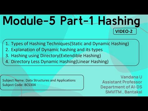 Understanding Static And Dynamic Hashing Techniques In Data Structures Galaxy Ai Galaxy Ai