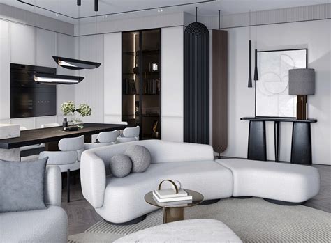 Элегантный Дизайн Квартиры в ЖК Серебряный Фонтан Нино Зварковская