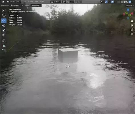 Realistic Water Shader In Blender 3d Model Animated Cgtrader