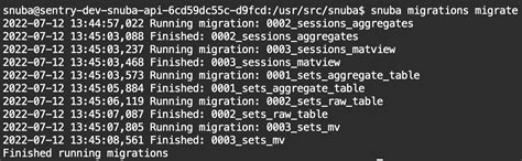 Snuba Migrate Job Fails On Sentry 1500 · Issue 661 · Sentry Kubernetescharts · Github