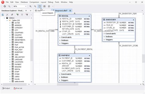 How To Create An Er Diagram In Oracle