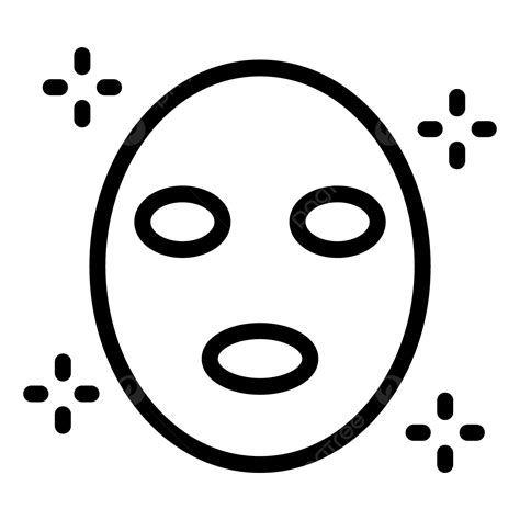 얼굴 마스크 벡터 아이콘 디자인 일러스트 레이 션 마스크 아름다움 얼굴 마스크 Png 일러스트 및 벡터 에 대한 무료 다운로드 Pngtree
