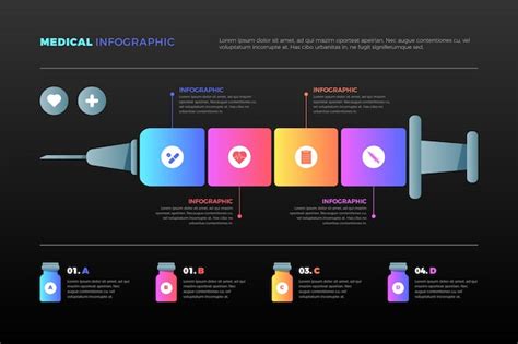 Free Vector Hierarchical Infographics Concept
