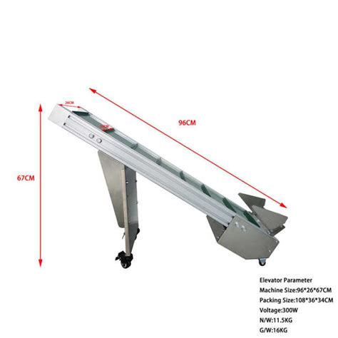 Small Conveyor Belt Elevator Hoister For Compact Lifting