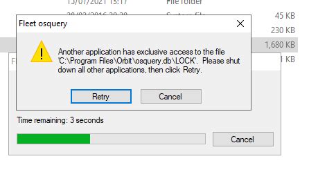 Uninstalling Fleet Osquery Orbit On Windows Does Not Remove The Installed Files Issue