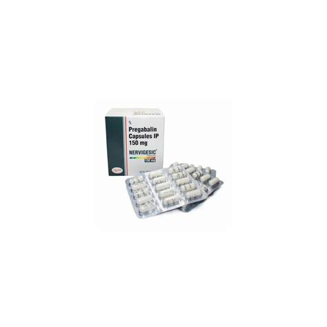 Nervigesic Pregabalin 150mg At Rs 600 Box Pregabalin Capsules And Tablets In Nagpur Id