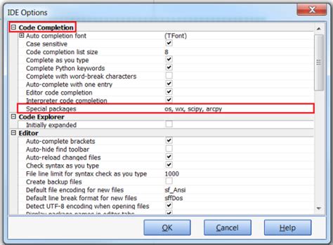 Configuring Pyscripter For Writing Python Scripts Spatial Needs