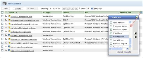 If There Are Many Attributes Configured For A Ci Type Then You Can Select The Attributes To Be