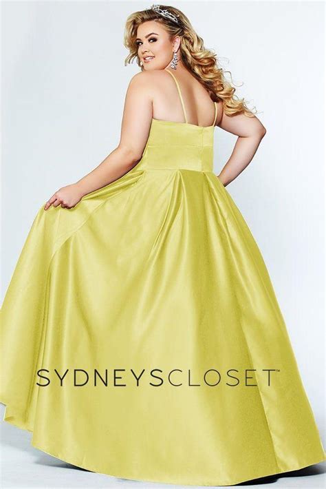 Navy Sydneys Closet Long Prom Plus Size Dress For 25999 The Dress